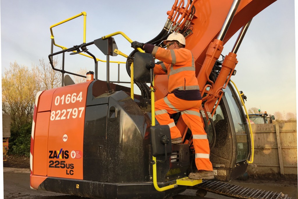 Excavators: Improving Safe Access and EgressA E Faulks Ltd