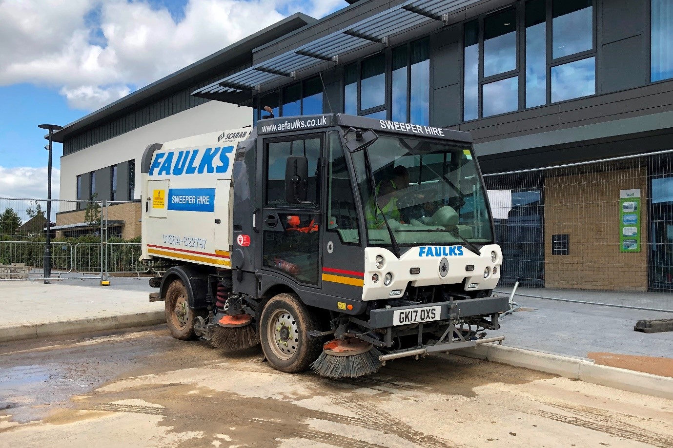 Plant Hire Spotlight: Road Sweepers | AE Faulks Ltd